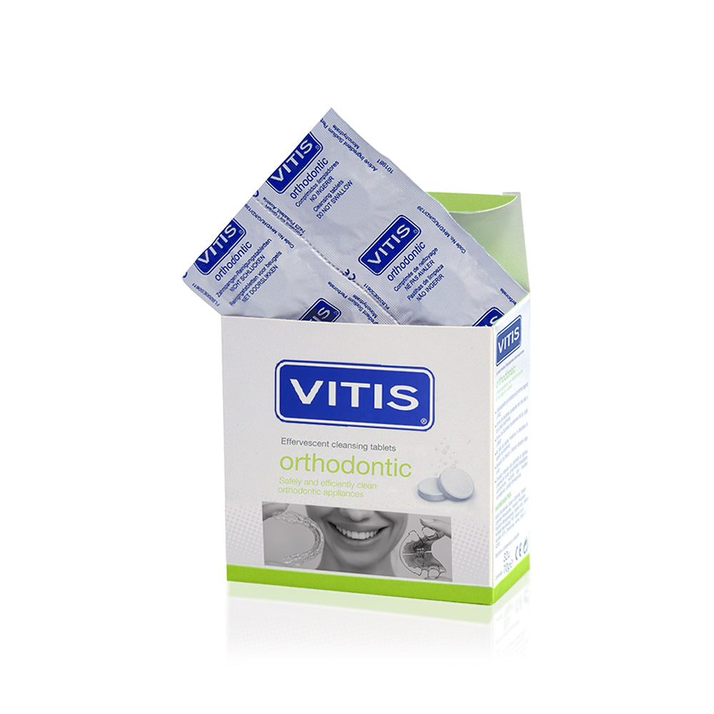 VITIS Orthodontic Effervescent Tablets 32's – Healthy Smile Pharmacy